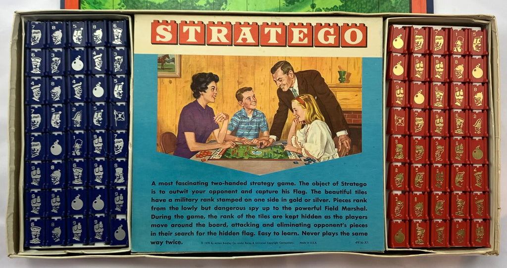Stratego Game - 1961 - Milton Bradley - Good Condition | Mandi's Attic Toys