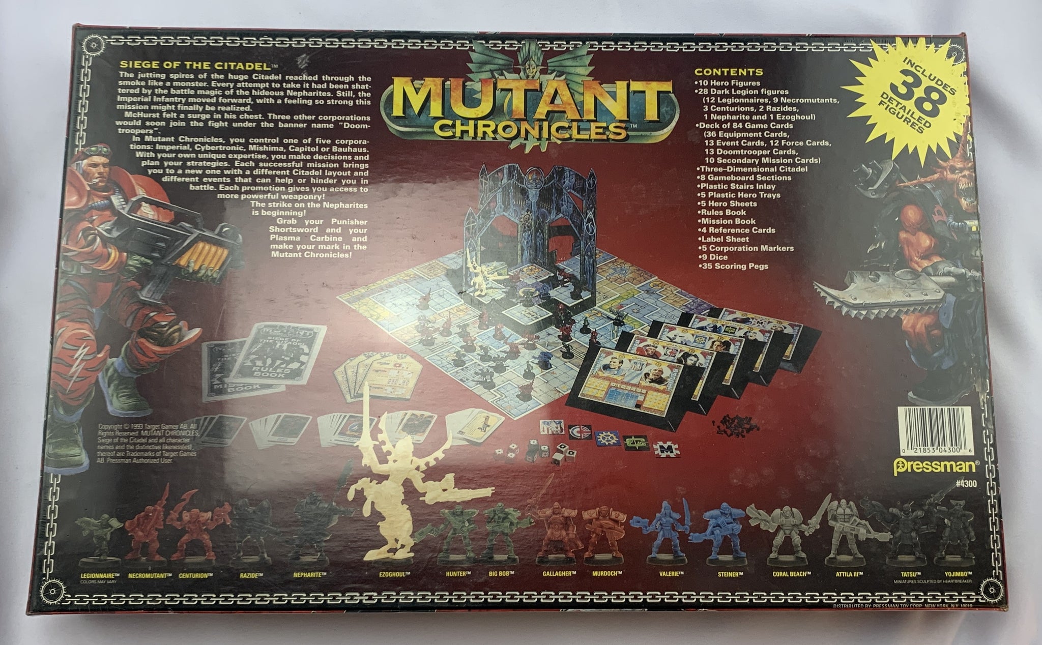 Mutant Chronicles: Siege of the Citadel - 1993 - Pressman - New | Mandi ...