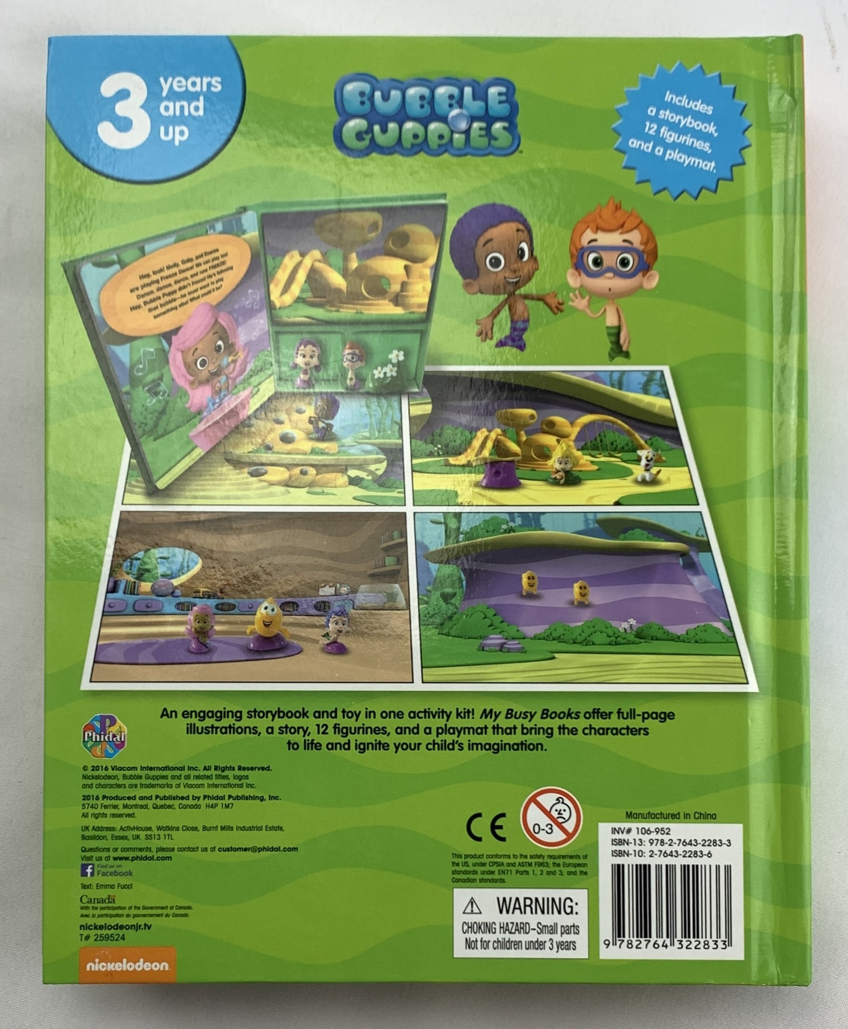 Bubble Guppies My Busy Book - 2016 - Great Condition | Mandi's Attic Toys