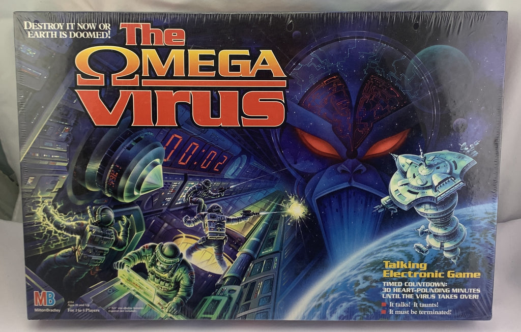 Omega Virus Game - 1992 - Milton Bradley - New/Sealed | Mandi's Attic Toys