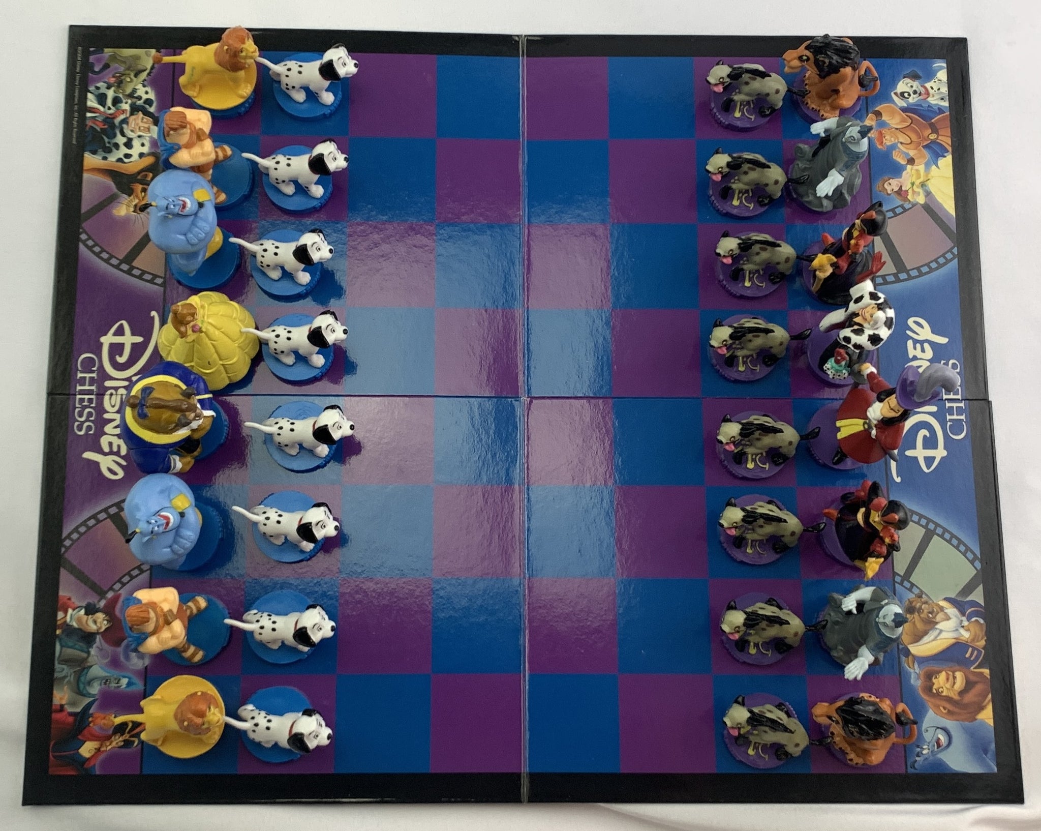 Disney Chess Set Heroes and Villains - 2004 - Hasbro - Great Condition ...