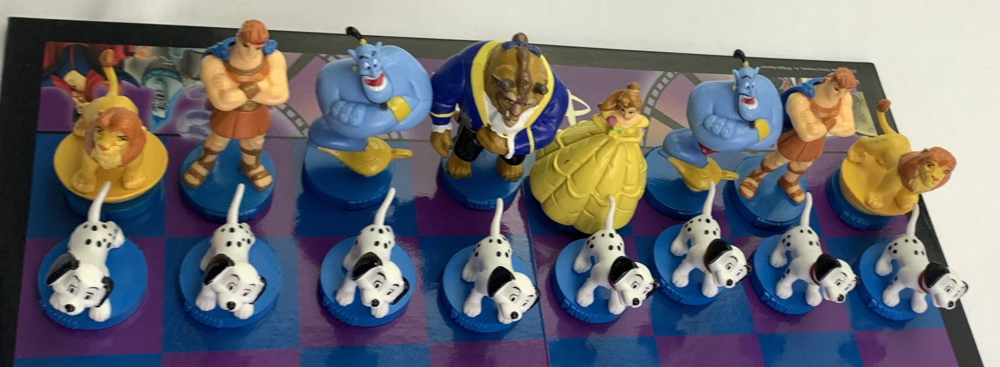 Disney Chess Set Heroes and Villains - 2004 - Hasbro - Great Condition ...