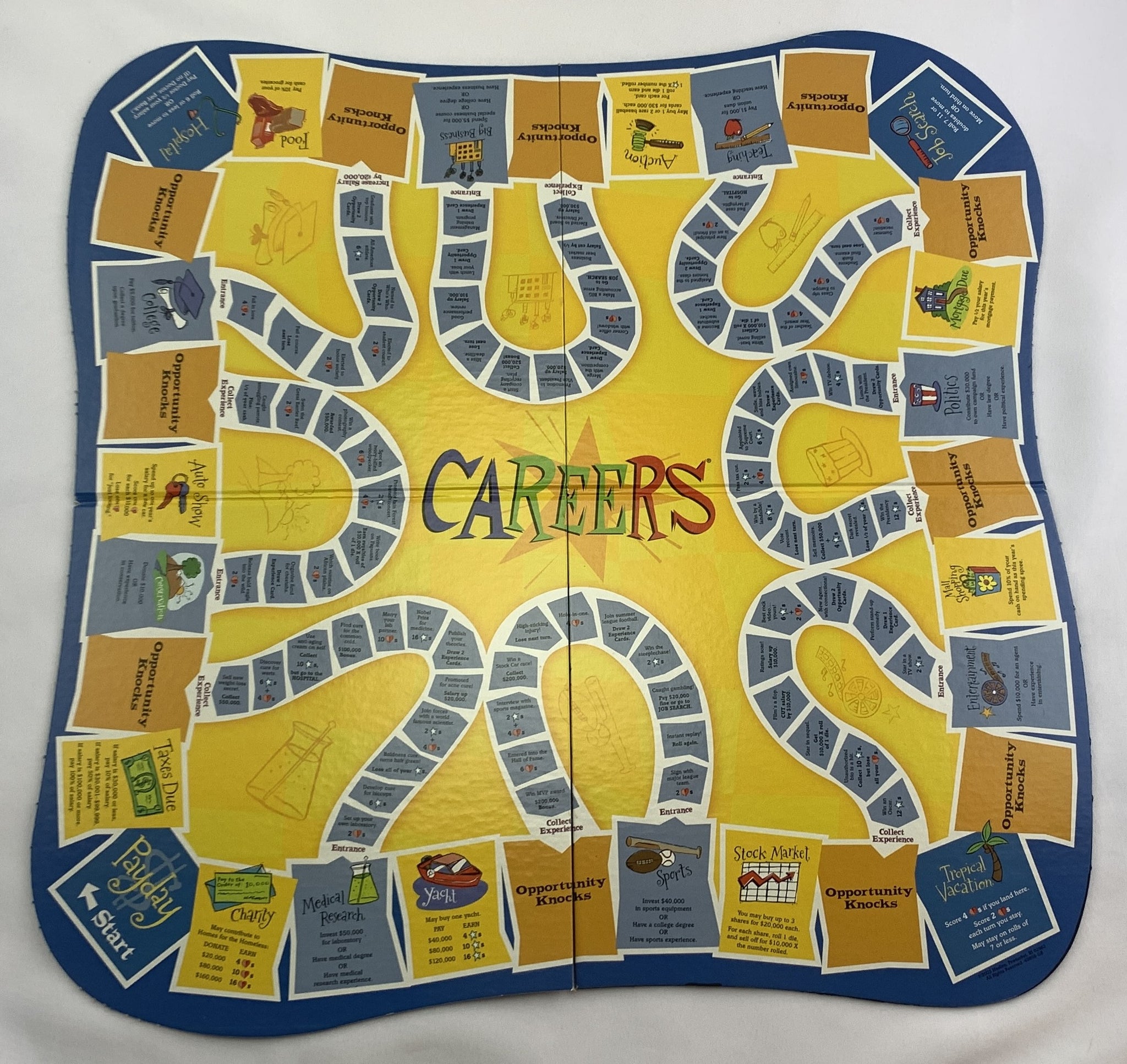 Careers Board Game - 2003 - Hasbro - Great Condition | Mandi's Attic Toys