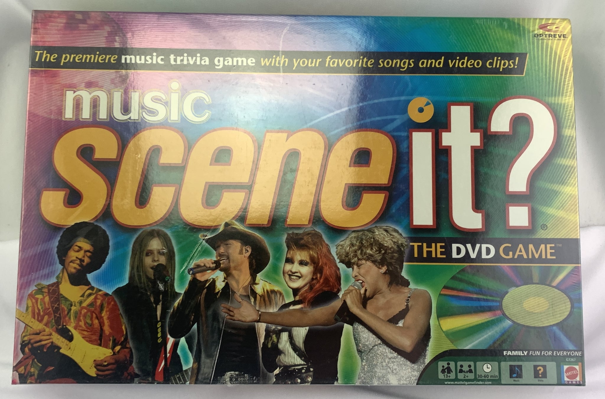 Music Scene It Game - 2005 - Mattel - New | Mandi's Attic Toys