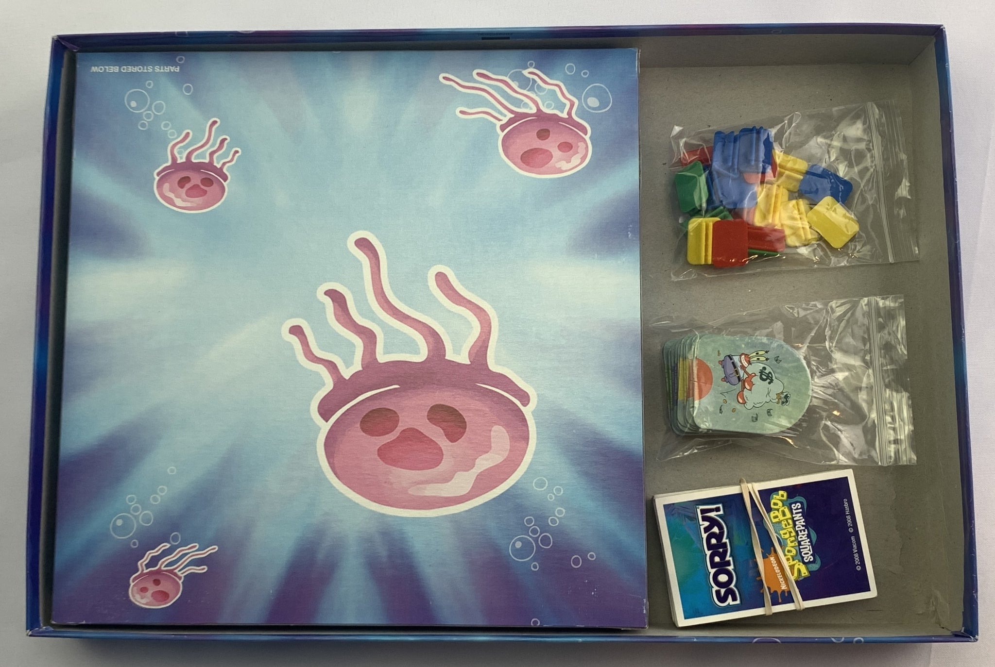 Sorry! Spongebob Edition Game - 2008 - Parker Brothers - Great Conditi ...