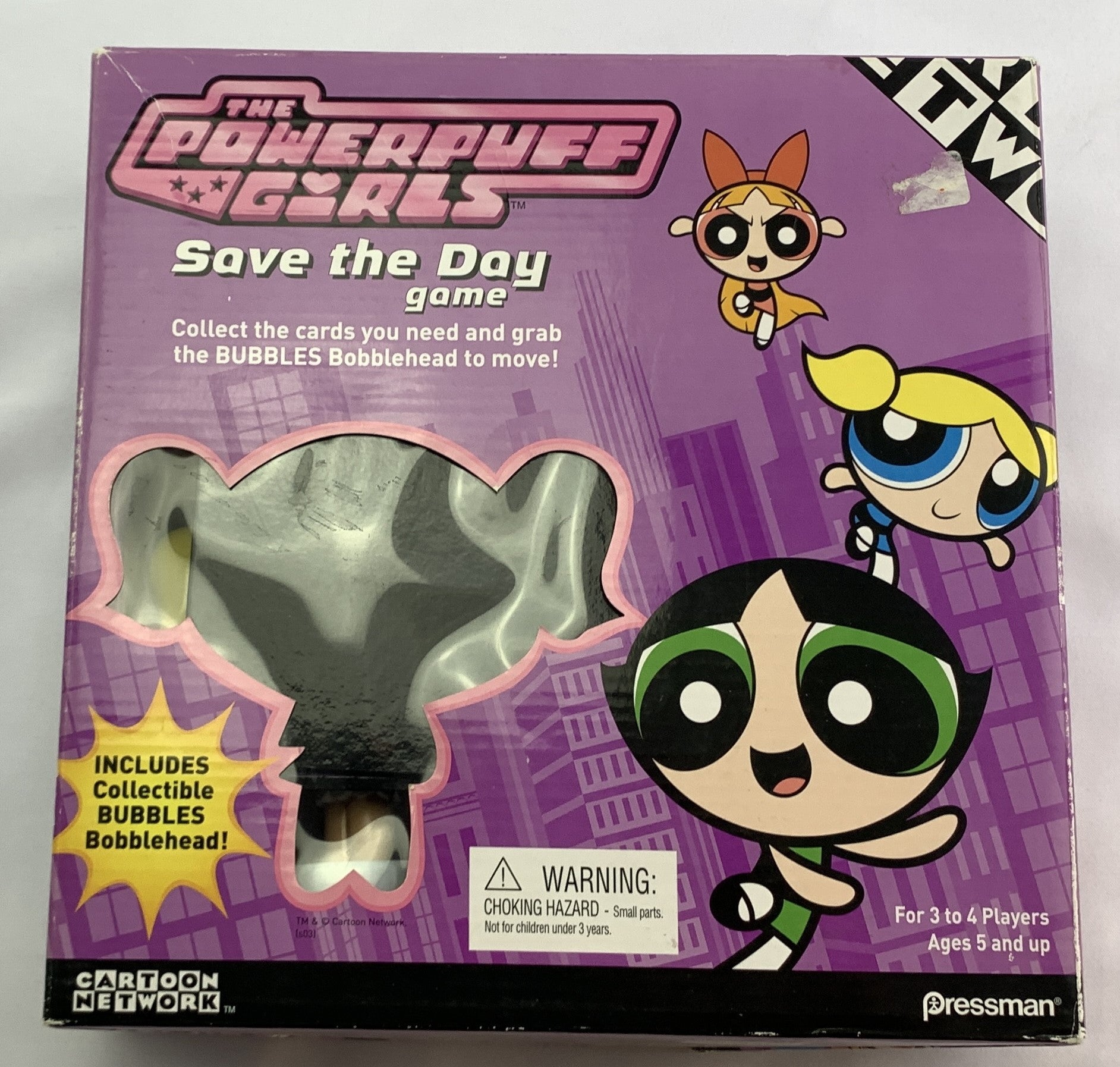 Powerpuff Girls: Save the World Game - 2003 - Pressman - Great Conditi ...