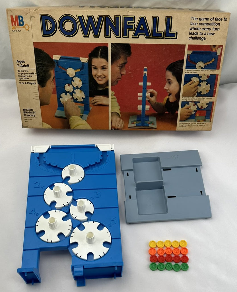 Downfall Game - 1979 - Milton Bradley - Great Condition | Mandi's Attic ...