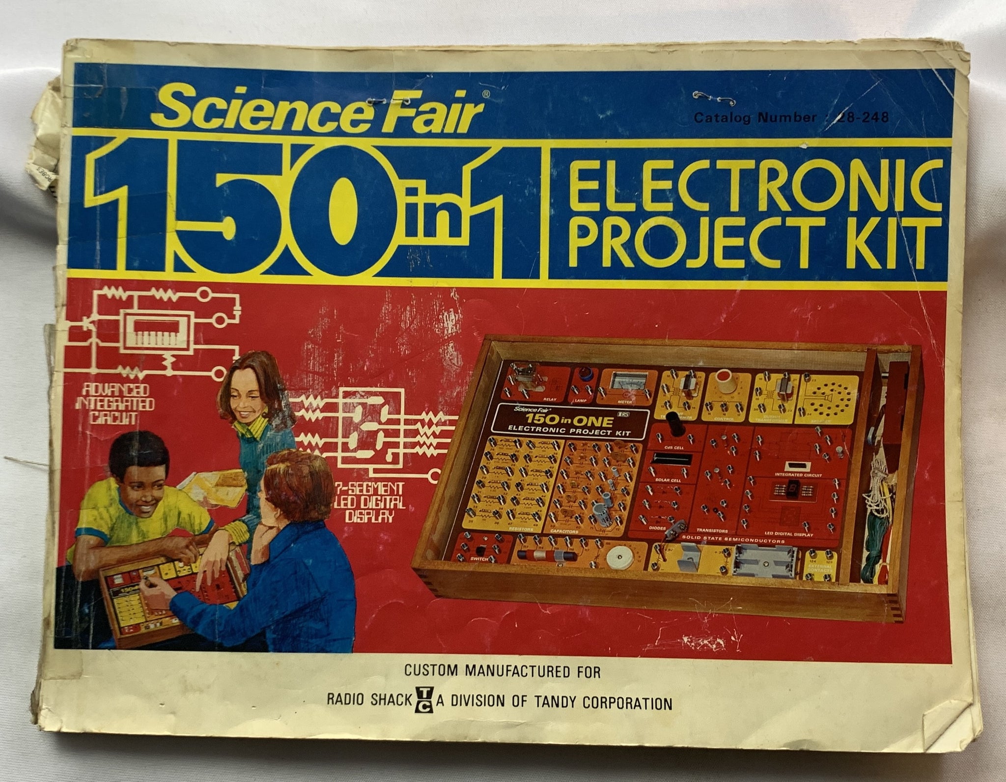 150 in One Electronic Project Kit - Science Fair - Good Condition ...