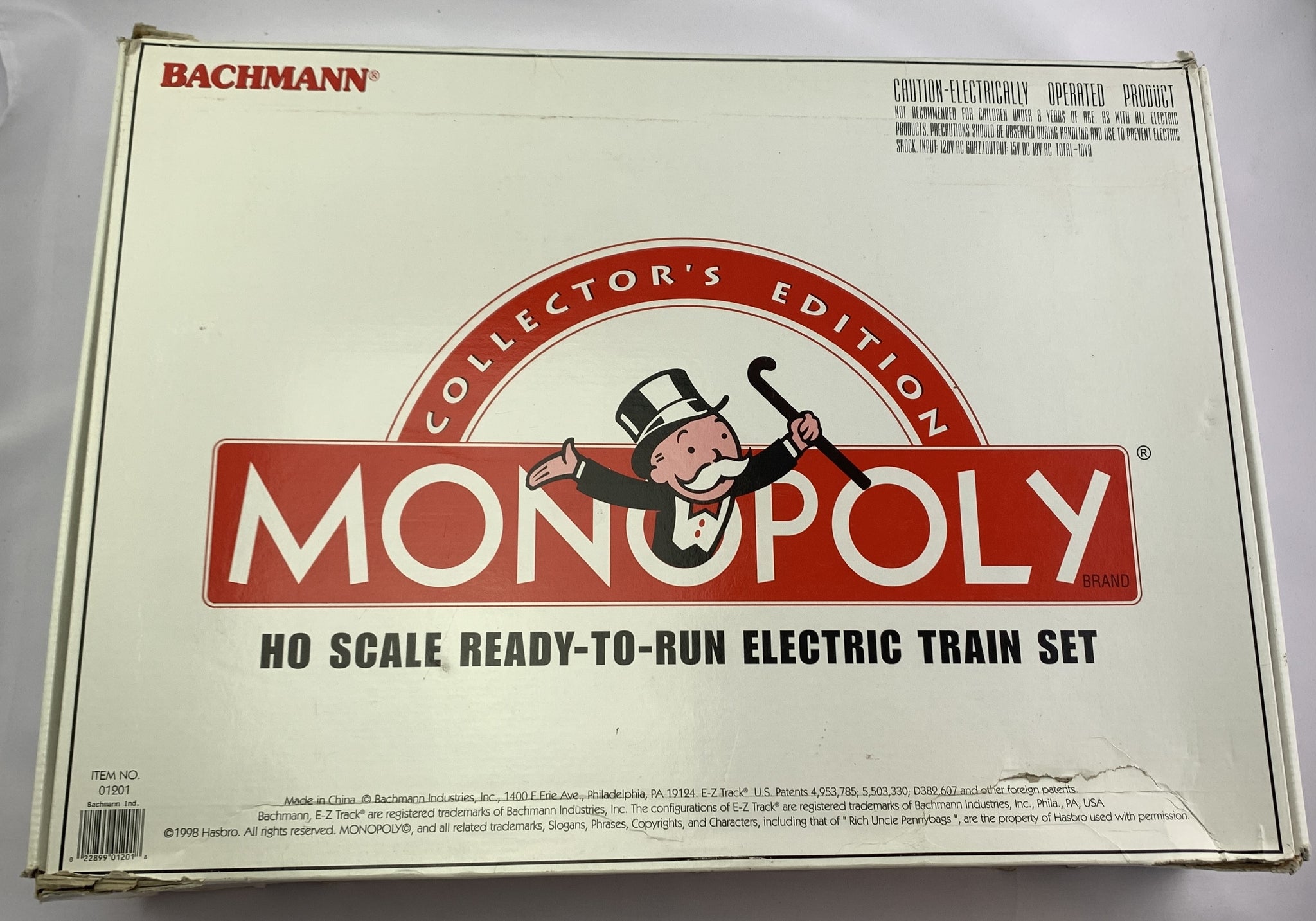 Monopoly Train Set - 1998 - Bachmann - Never Used | Mandi's Attic Toys