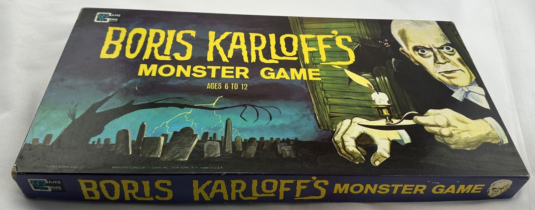 Boris Karloff's Monster Game - 1965 - Game Gems - New Old Stock | Mandi ...