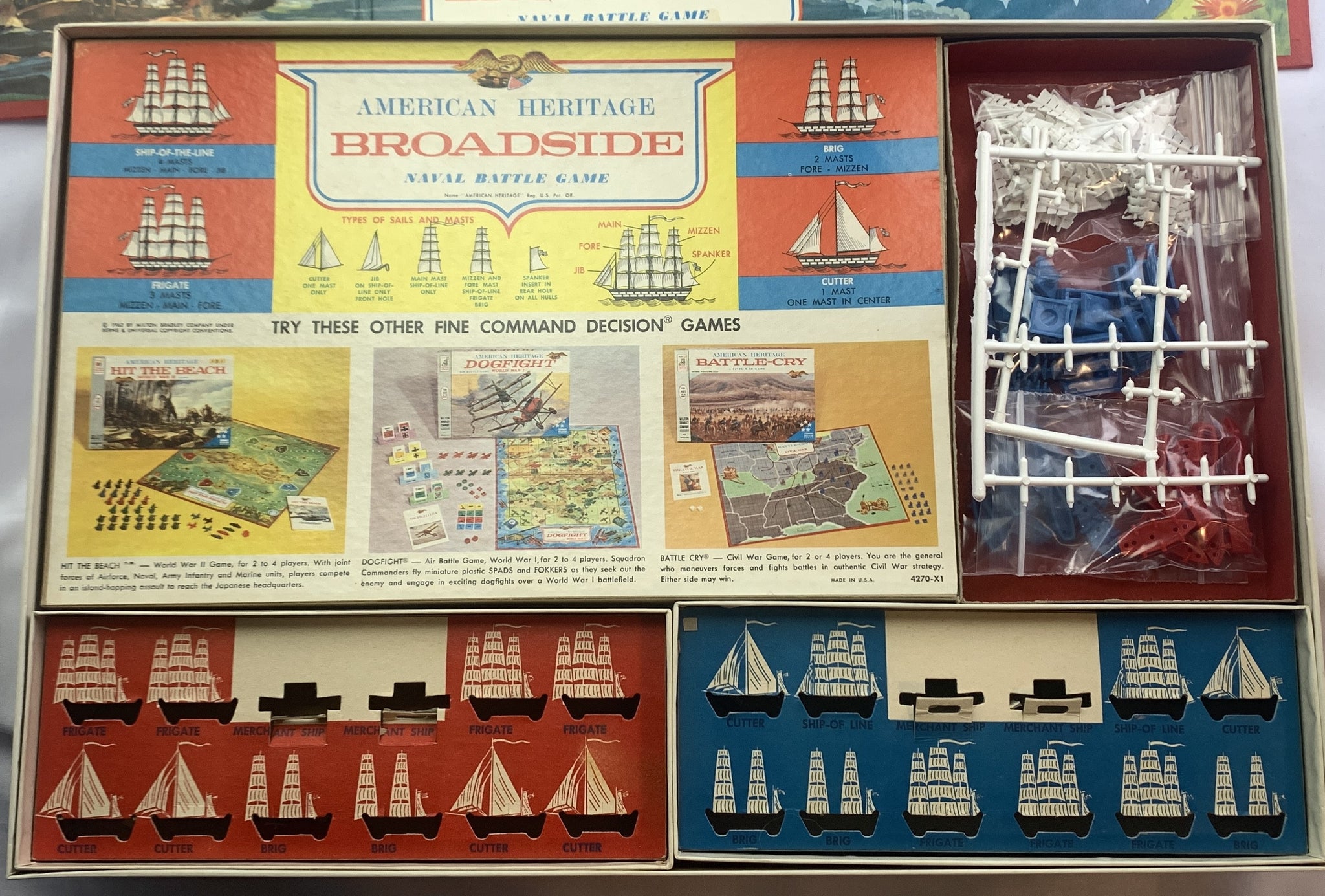 Broadside Game - 1962 - Milton Bradley - Great Condition | Mandi's ...