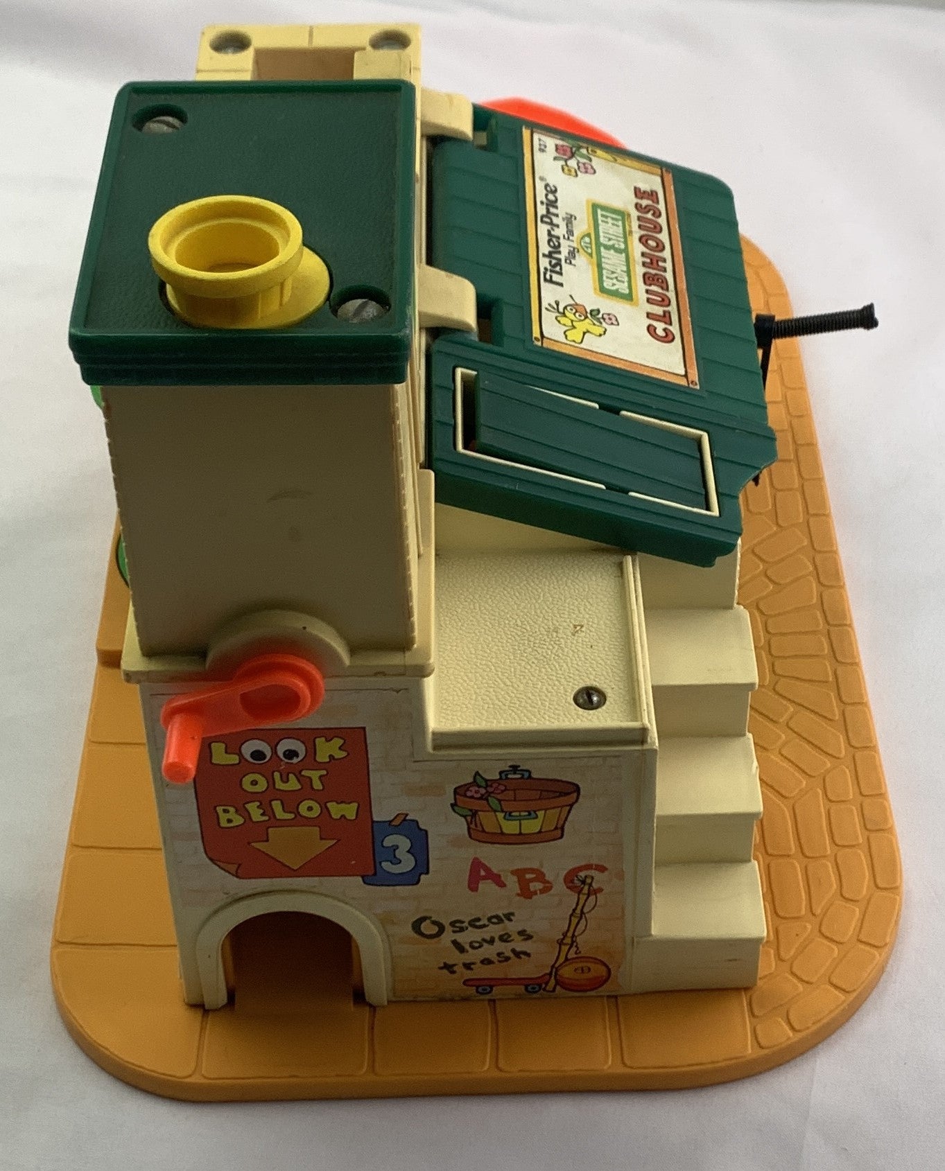 Fisher Price Little People Sesame Street Clubhouse #937 - 1976 - Great ...