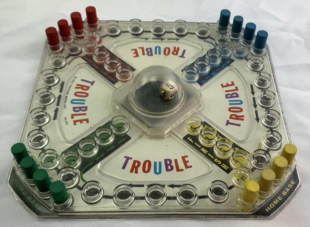Trouble Game - 1965 - Kohner - Great Condition | Mandi's Attic Toys