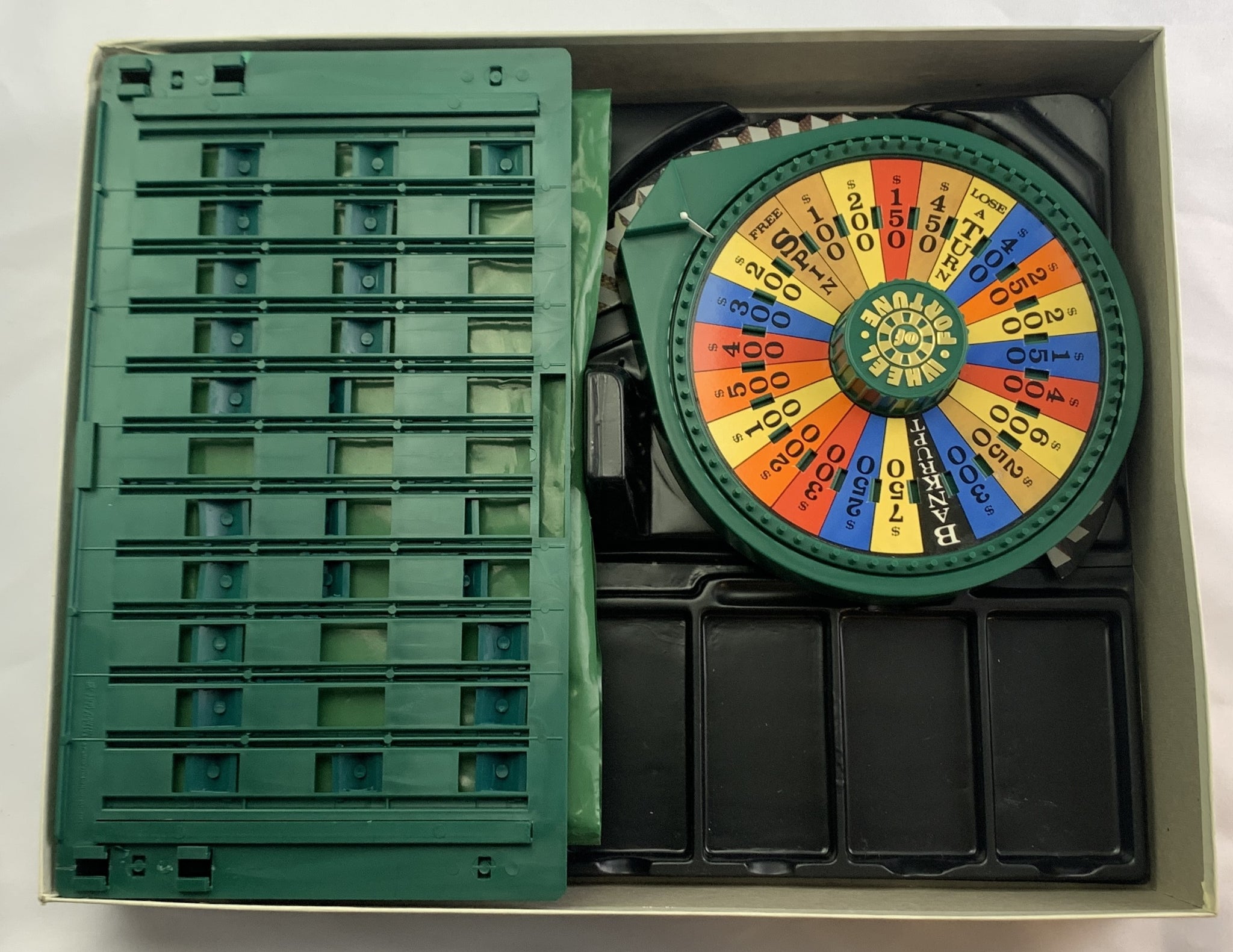 Deluxe Wheel of Fortune Game 2nd Edition - 1986 - Pressman - Great Con ...