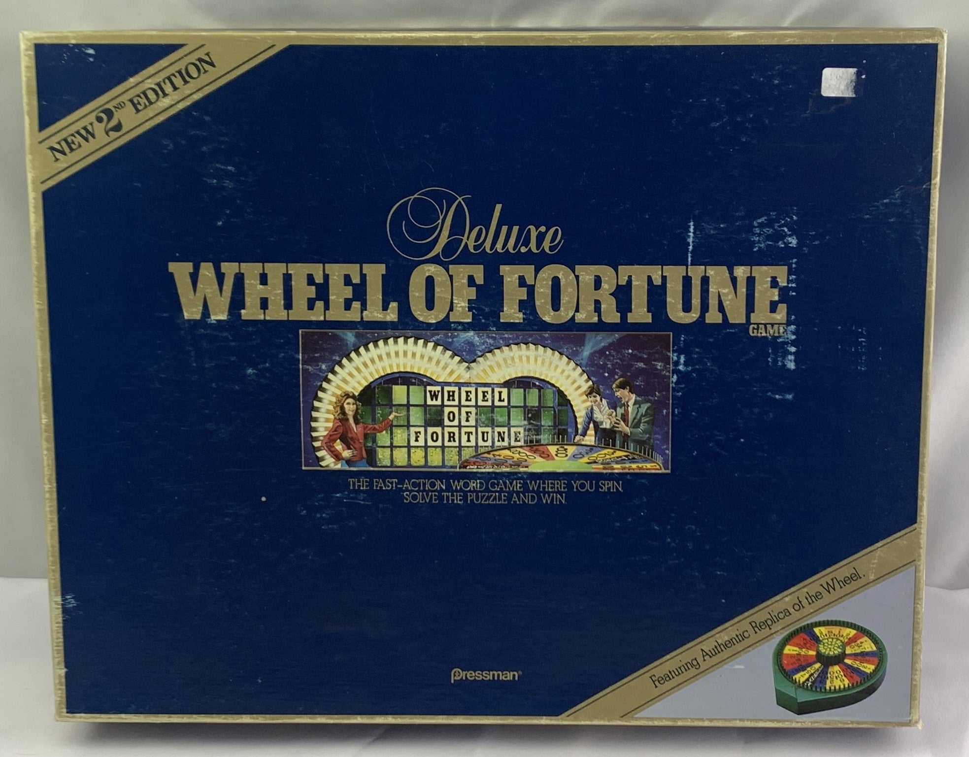 Deluxe Wheel of Fortune Game 2nd Edition - 1986 - Pressman - Great Con ...