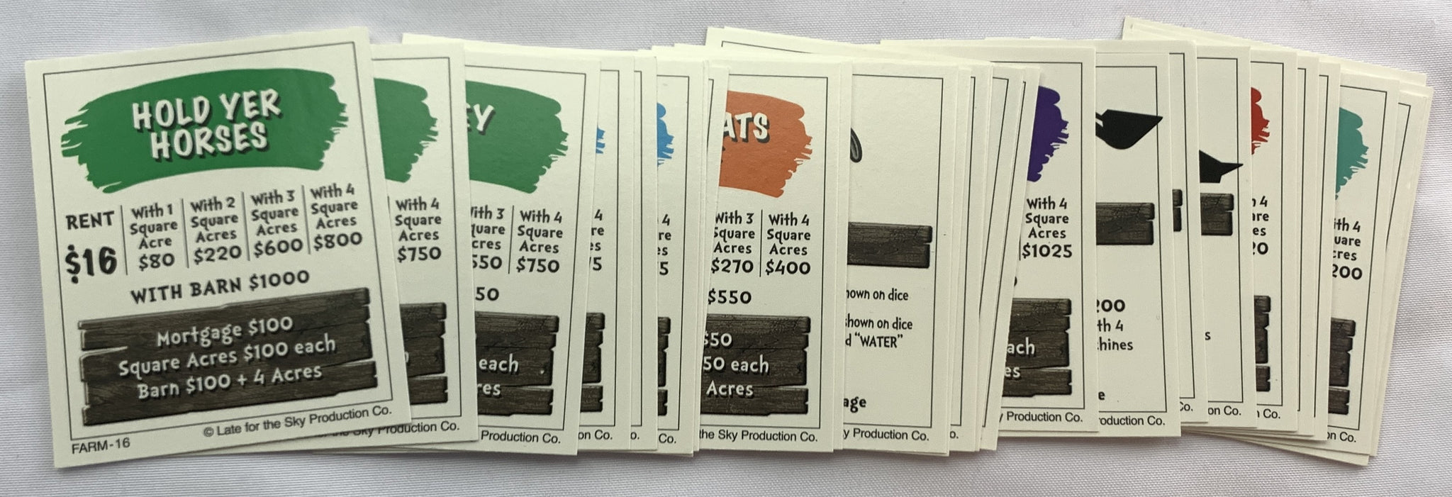 Farm-opoly Monopoly Game - Late for the Sky - Great Condition | Mandi's ...