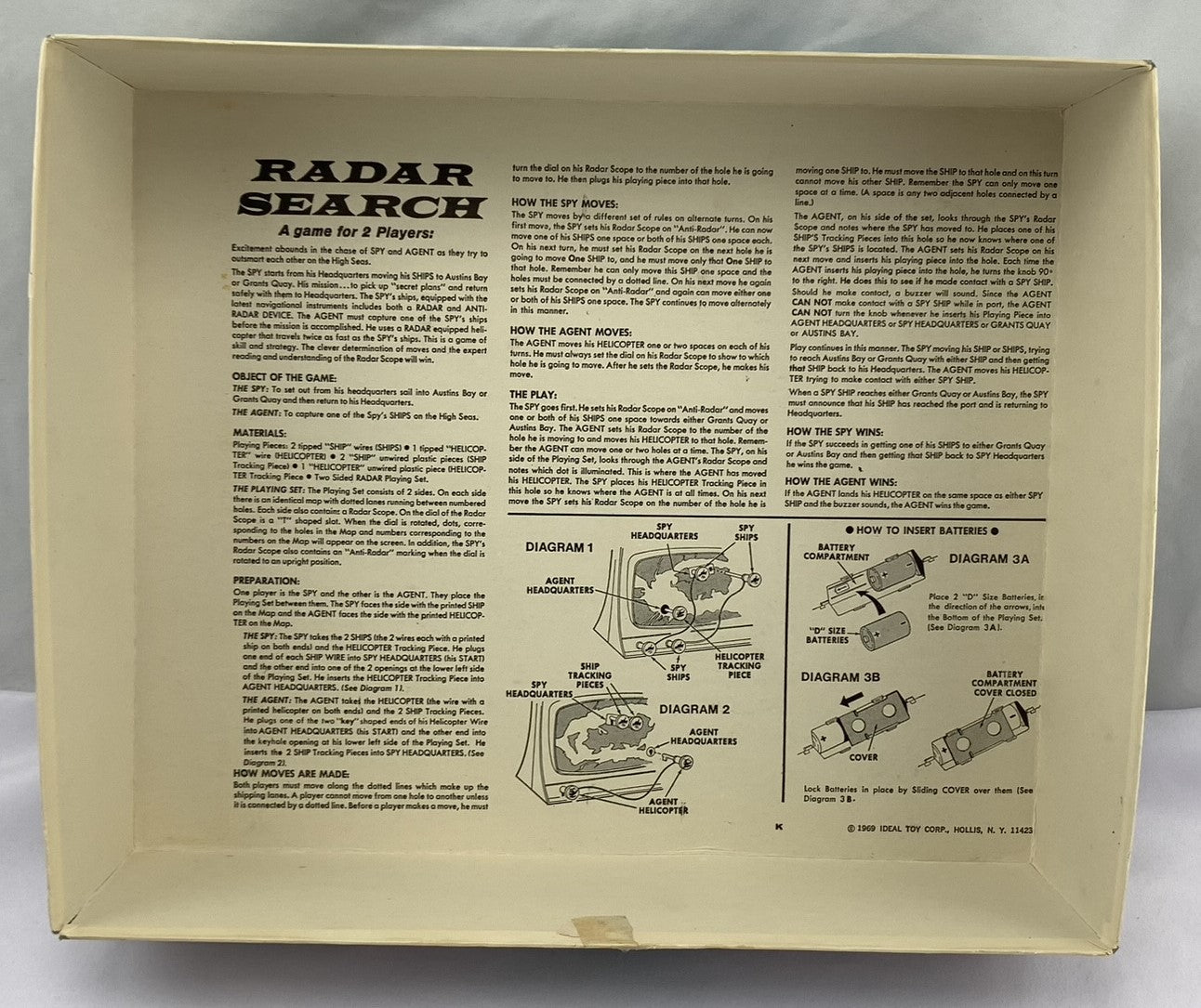 Radar Search Game - 1969 - Ideal - Great Condition | Mandi's Attic Toys