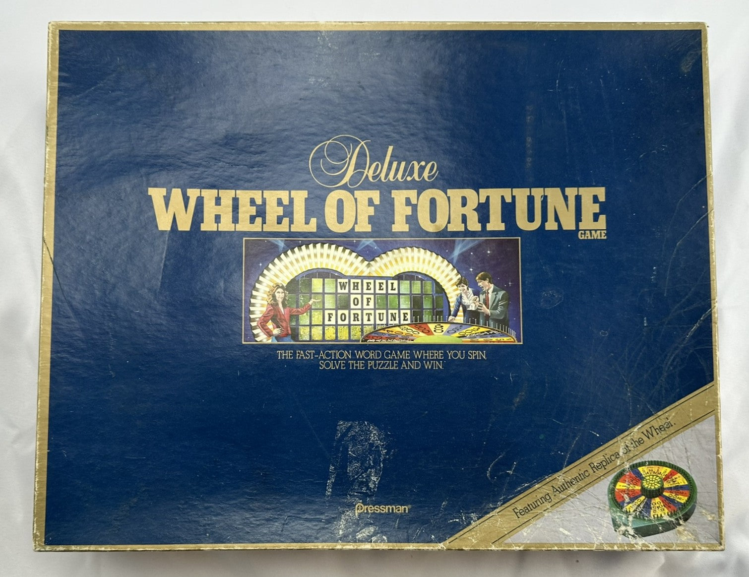 Wheel of Fortune Deluxe Game - 1986 - Pressman - New Old Stock | Mandi ...