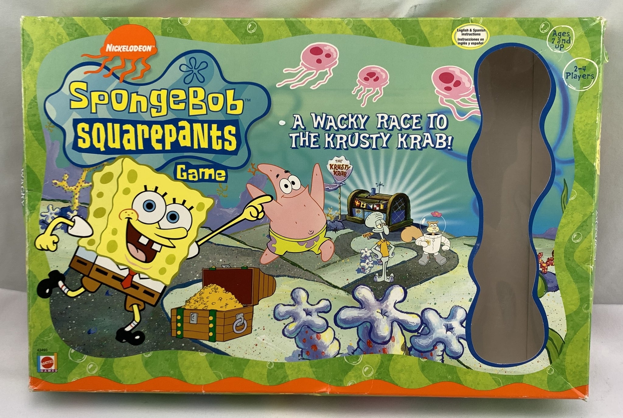 Nickelodeon SpongeBob Squarepants Game - 2002 - Mattel - Great Conditi ...