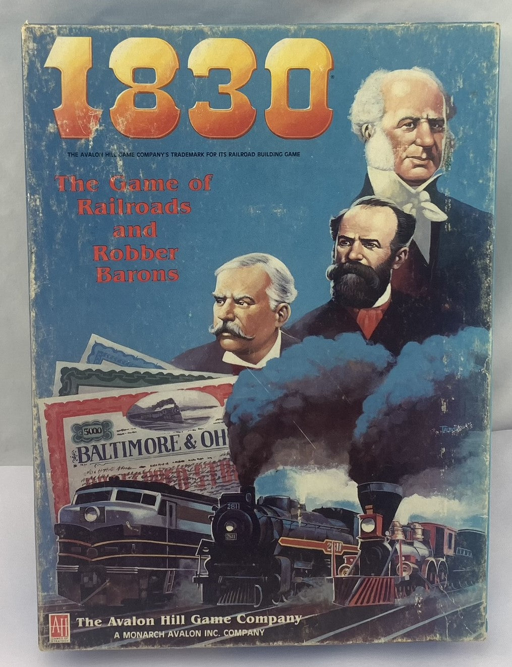 1830: Railways & Robber Barons Game - 1986 - Avalon Hill - Good Condit ...