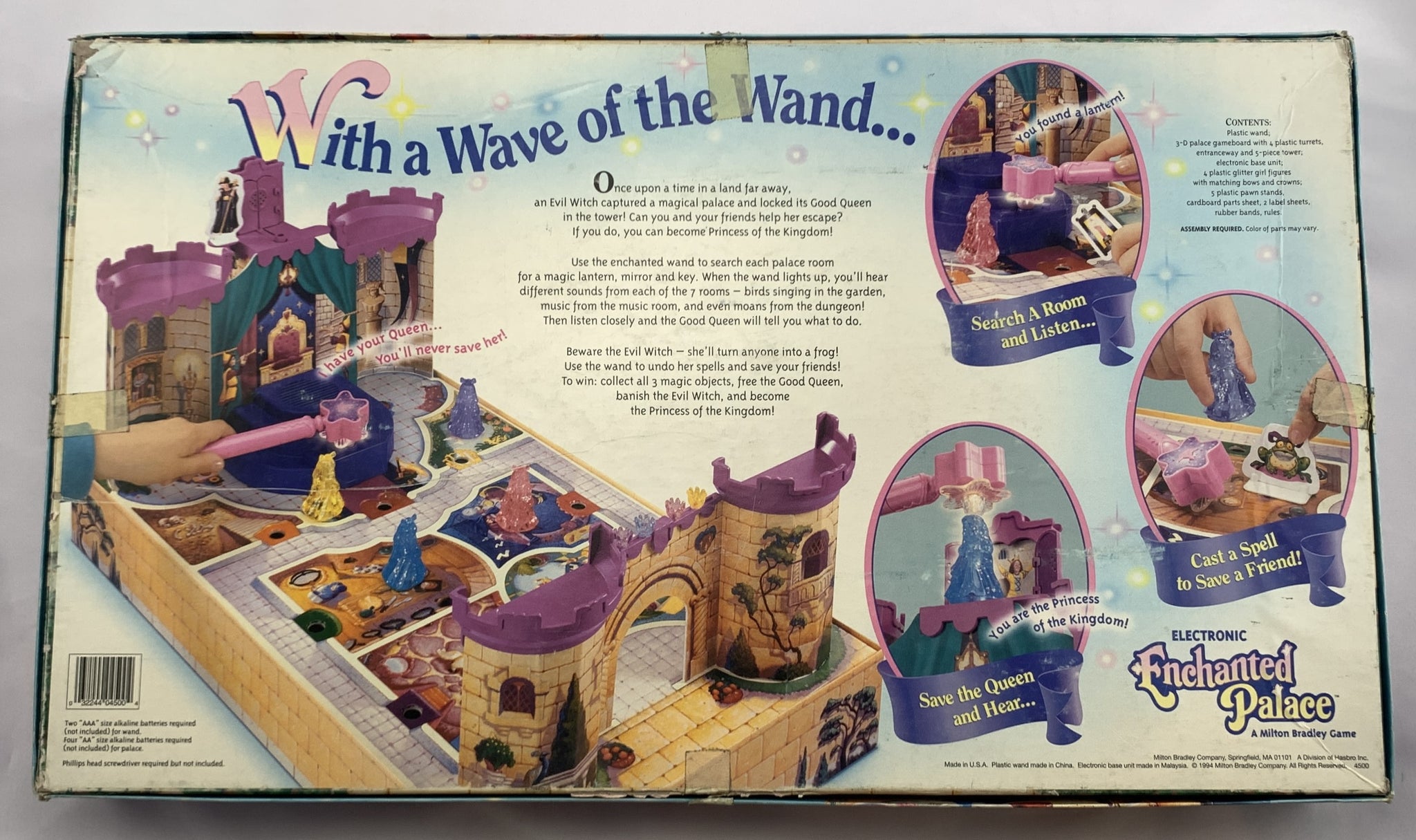 Enchanted Palace Board Game - 1994 - Milton Bradley - Great Condition ...