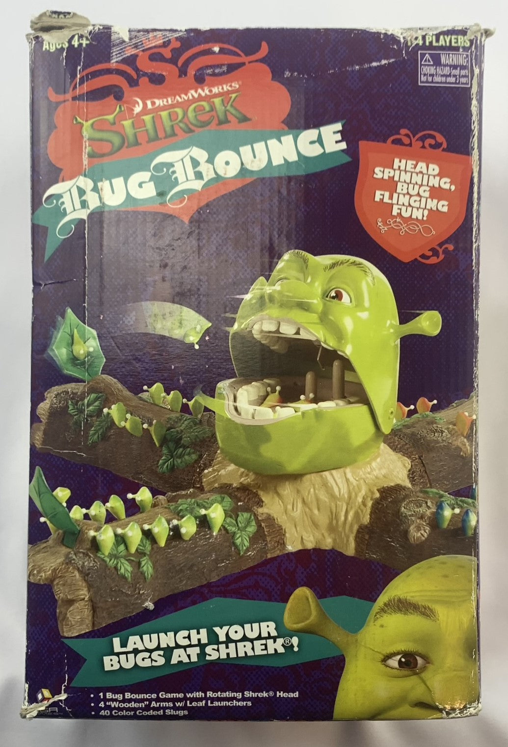 Shrek Bug Bounce Mr. Mouth Game - 2006 - MGA - Good Condition | Mandi's ...