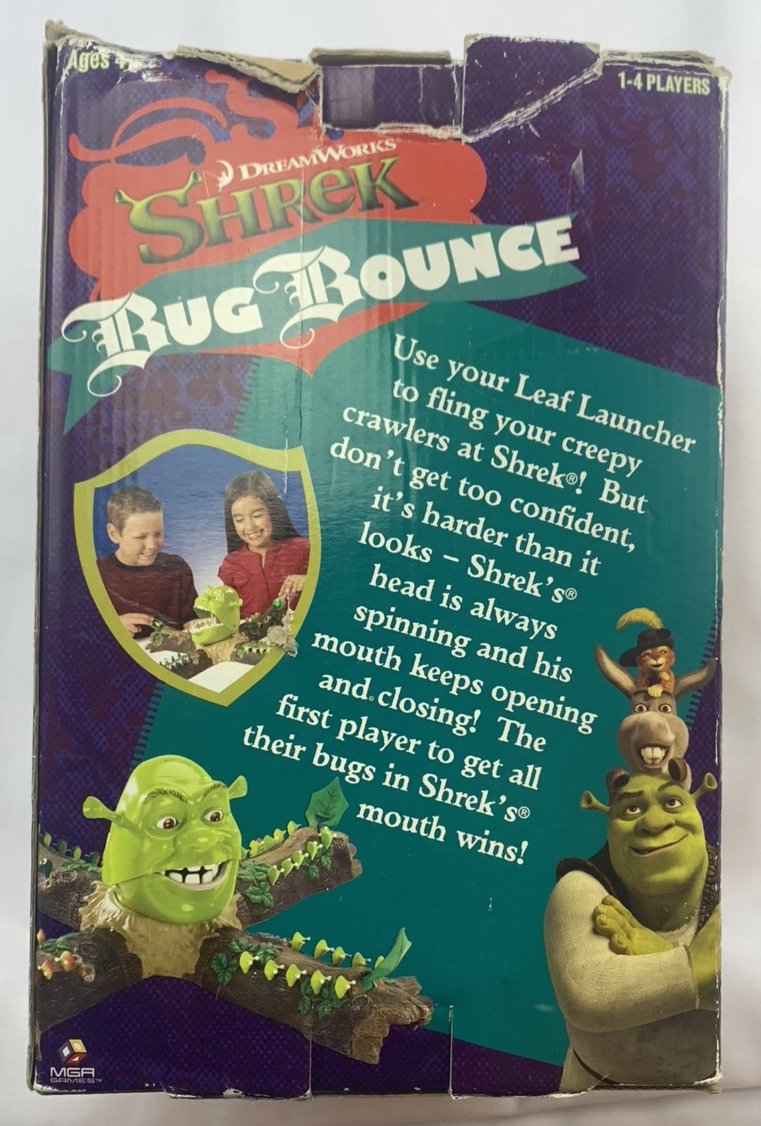 Shrek Bug Bounce Mr. Mouth Game - 2006 - MGA - Good Condition | Mandi's ...