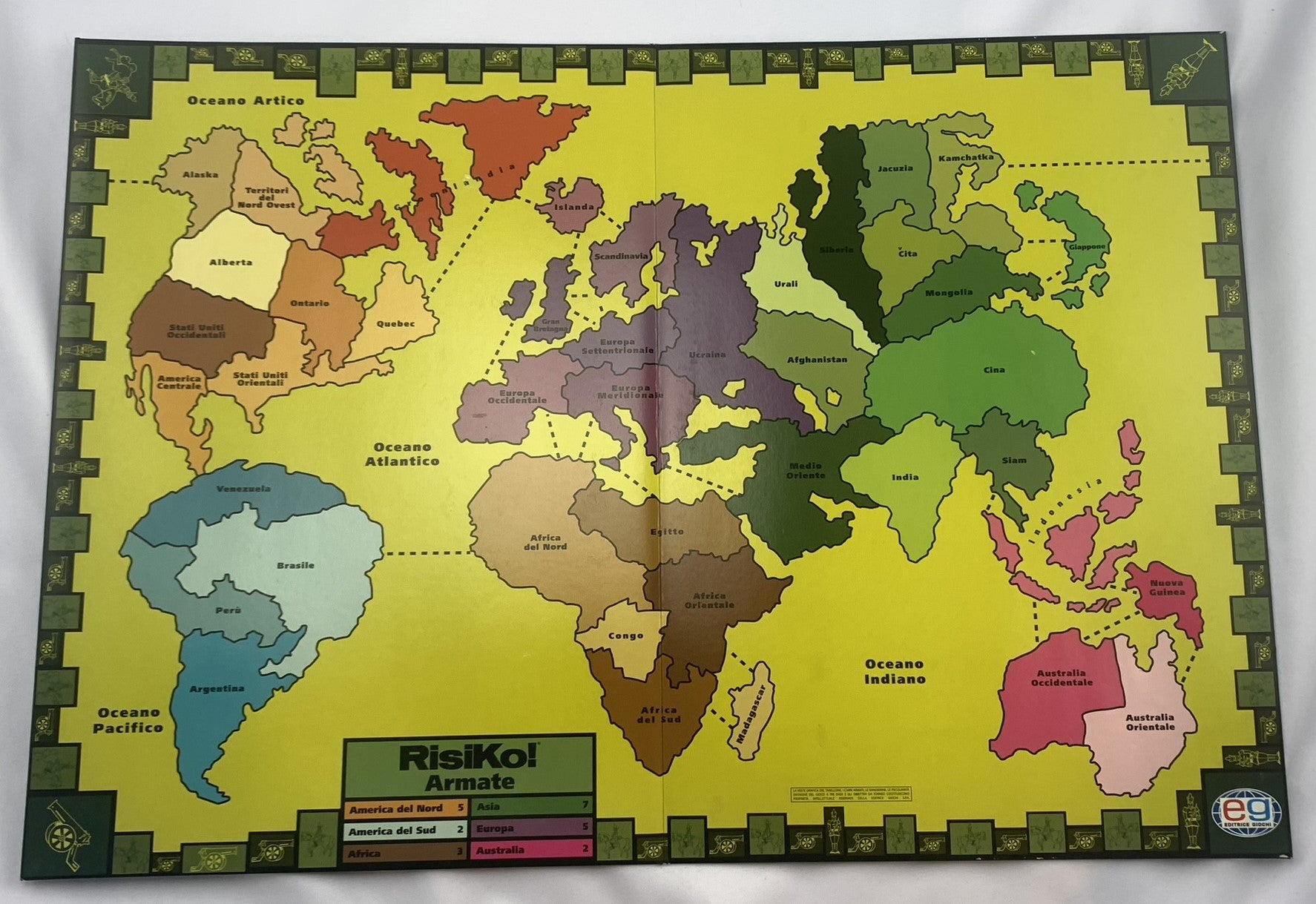 Risiko! Italian Risk Game - Parker Brothers - Great Condition | Mandi's ...