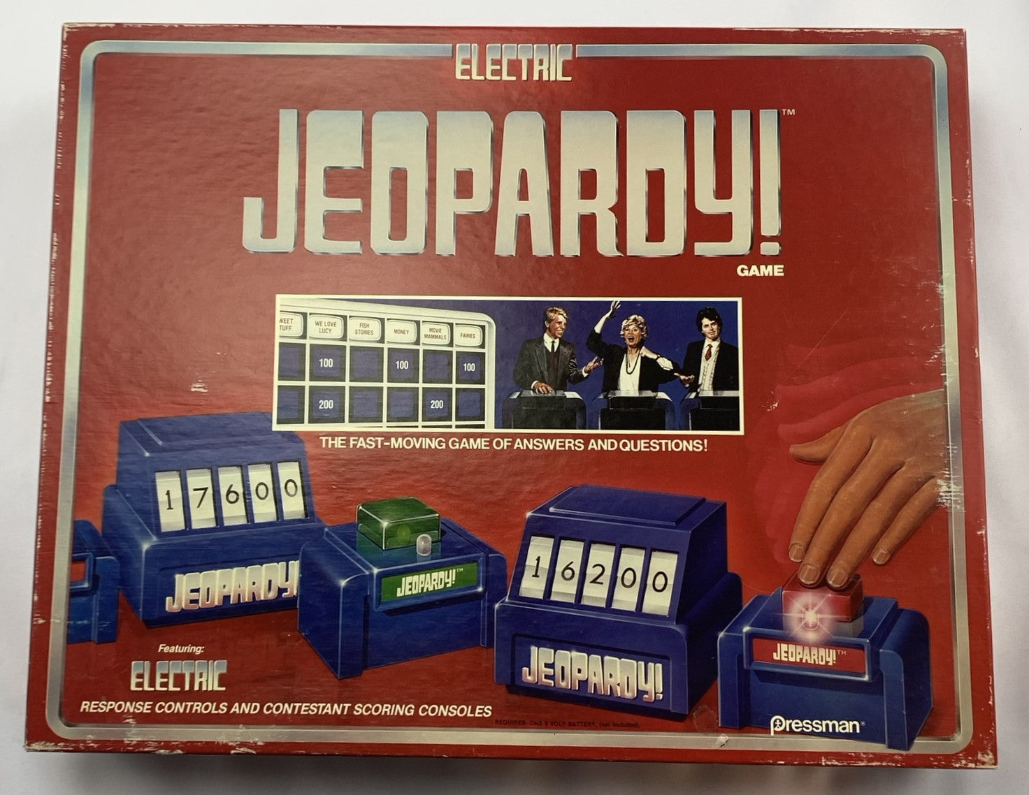 Electric Jeopardy Game - 1987 - Pressman - Great Condition | Mandi's ...