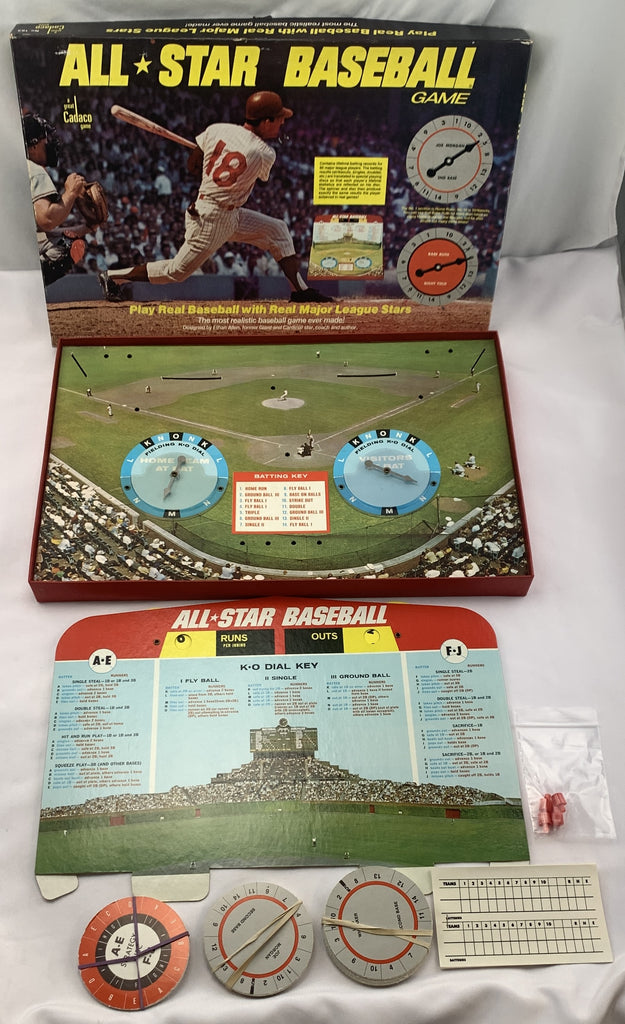 All Star Baseball Board Game - 1968 - Cadaco - Great Condition | Mandi ...