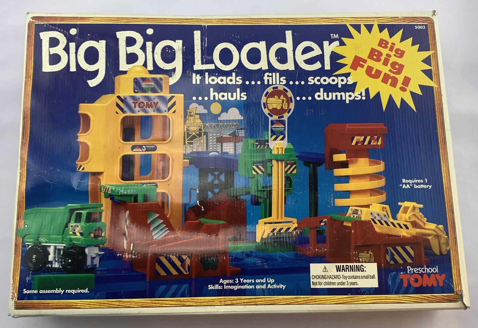 Big Big Loader Construction Set - TOMY - 1994 - Great Condition | Mandi ...