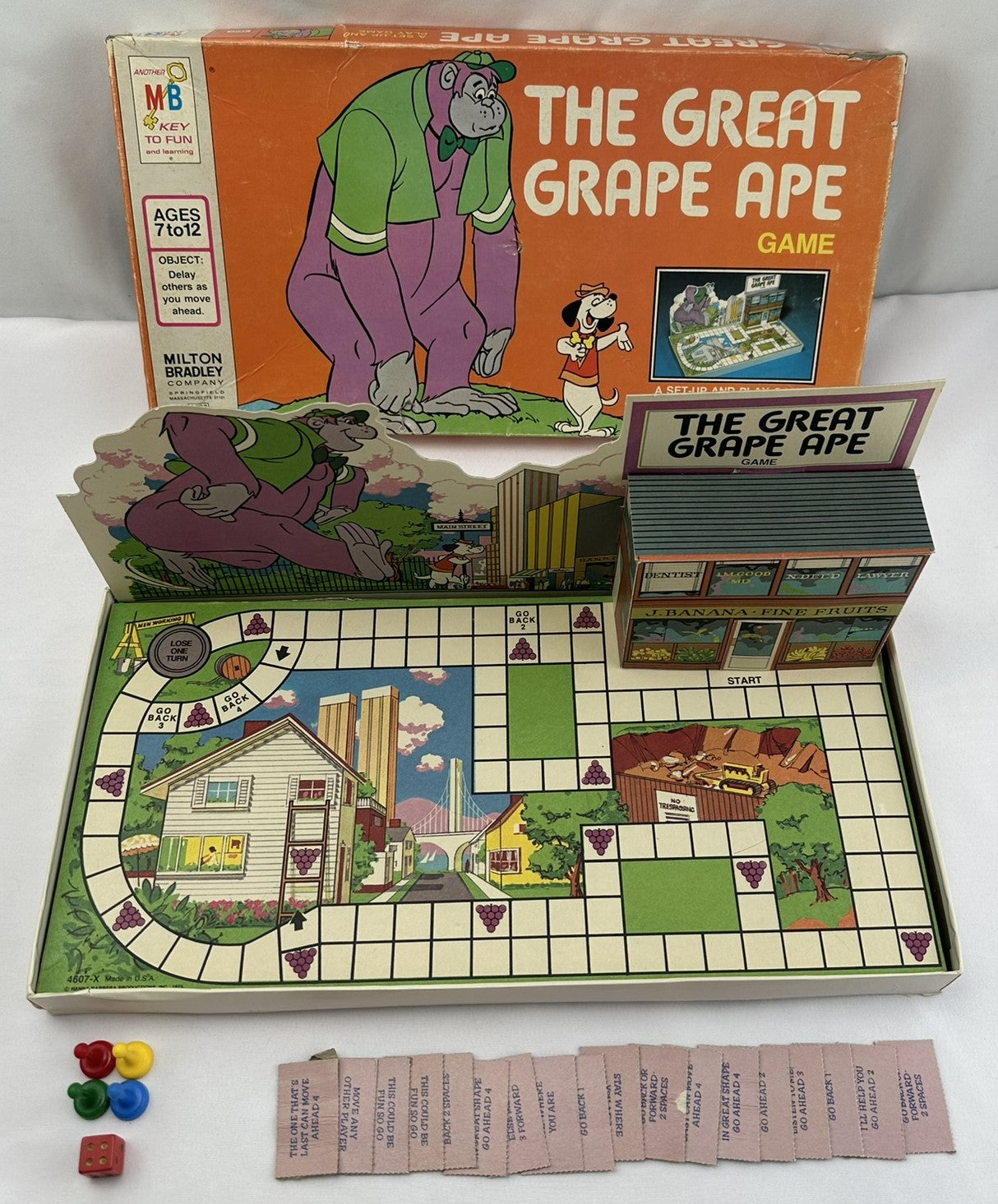 Great Grape Ape Game - 1975 - Milton Bradley - Good Condition | Mandi's ...