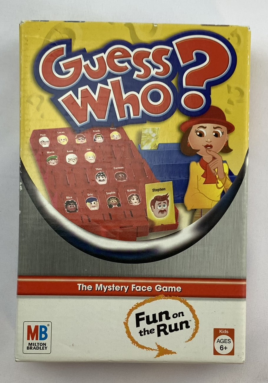 Guess Who Travel Game- 2005 - Milton Bradley - New | Mandi's Attic Toys