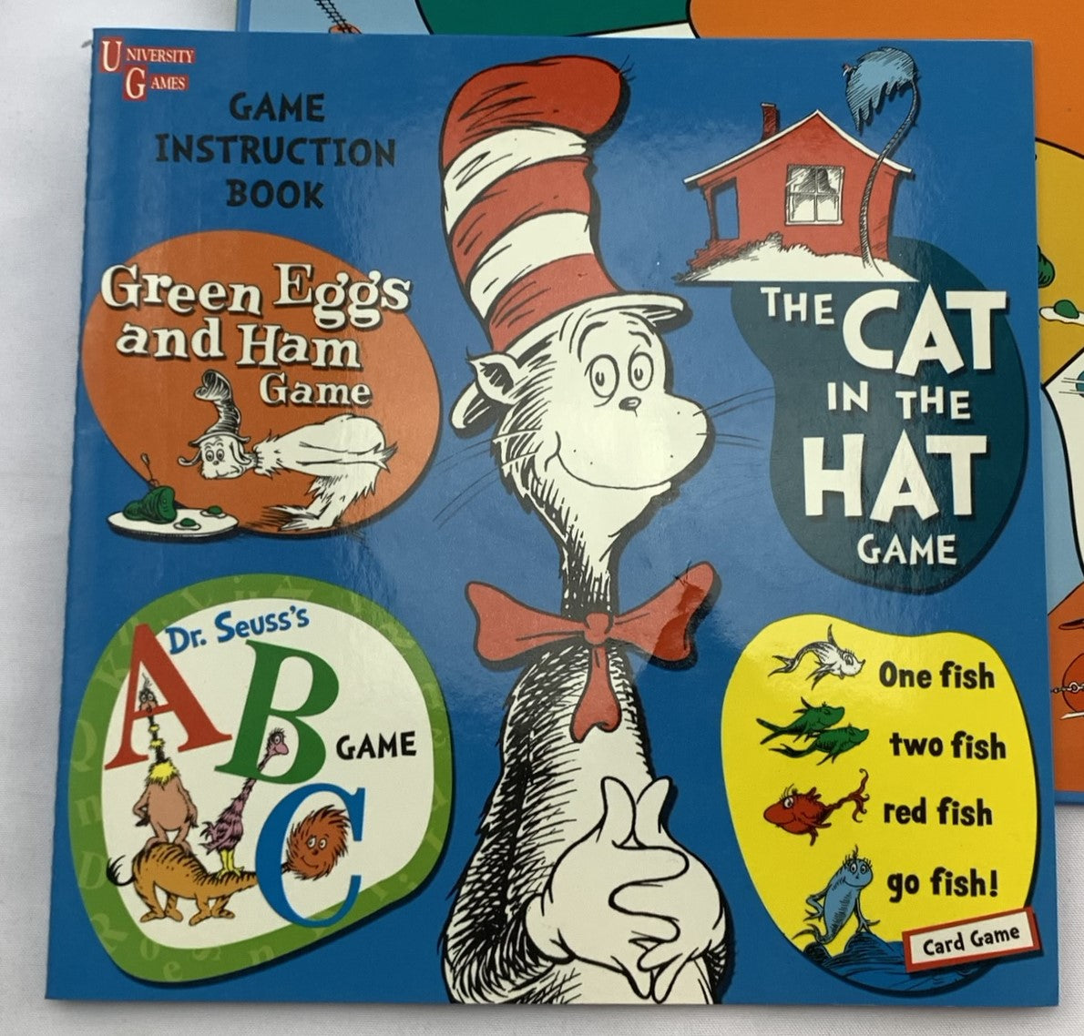 Dr. Seuss 4 Game Treasury Cat in the Hat, Green Eggs and Ham, One Fish ...