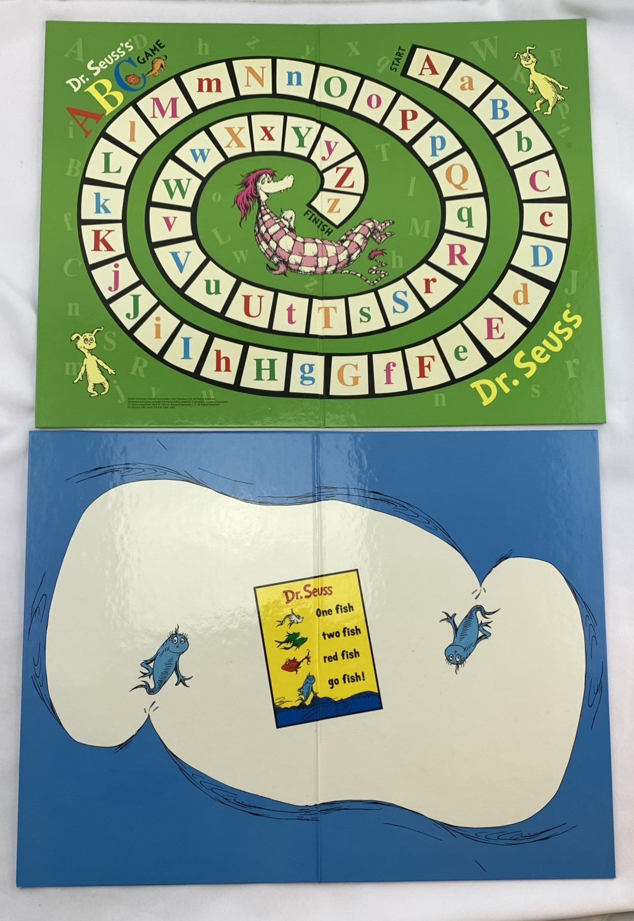 Dr. Seuss 4 Game Treasury Cat in the Hat, Green Eggs and Ham, One Fish ...