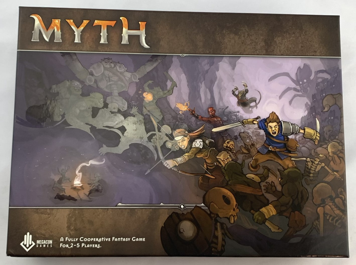 Myth Board Game Kickstarter w/Expansion, Many Extras - 2014 - Megacon ...