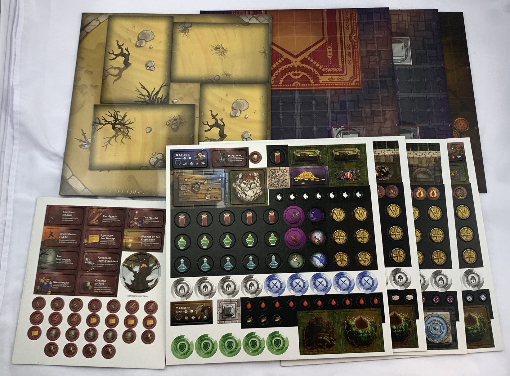 Myth Board Game Kickstarter w/Expansion, Many Extras - 2014 - Megacon ...