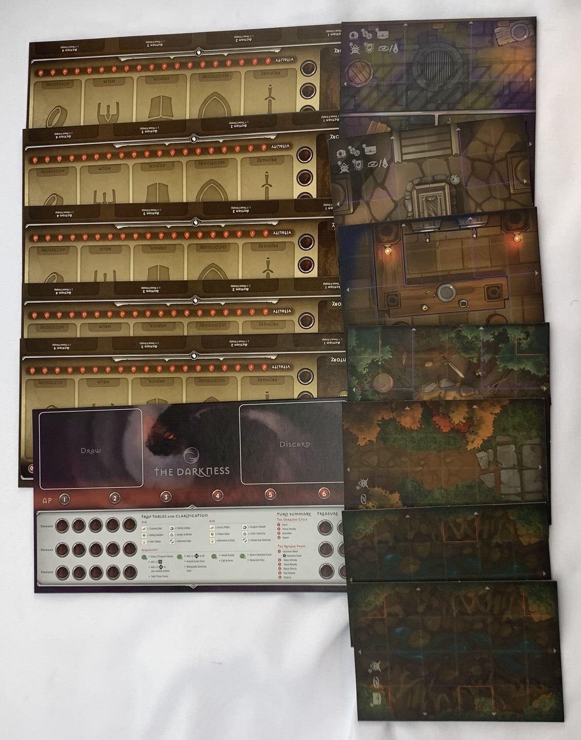 Myth Board Game Kickstarter w/Expansion, Many Extras - 2014 - Megacon ...