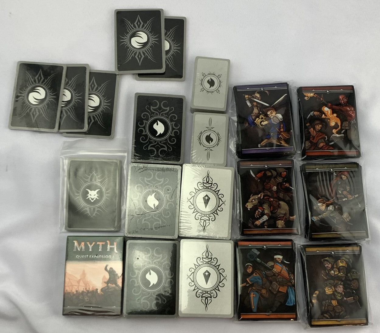 Myth Board Game Kickstarter w/Expansion, Many Extras - 2014 - Megacon ...