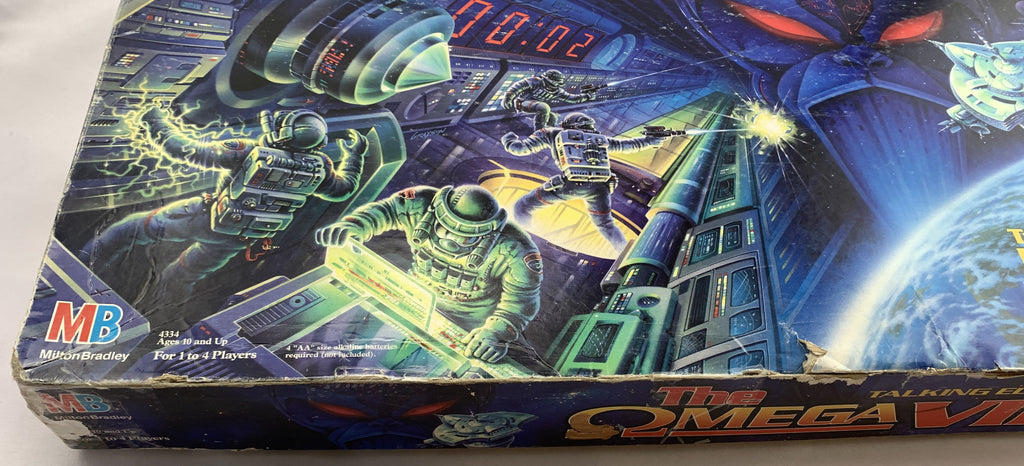 Omega Virus Game - 1992 - Milton Bradley - Very Good Condition | Mandi ...