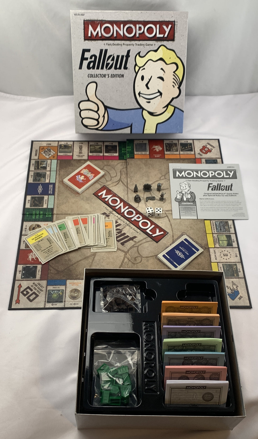 Fallout Monopoly Game - 2015 - Hasbro - Great Condition | Mandi's Attic ...