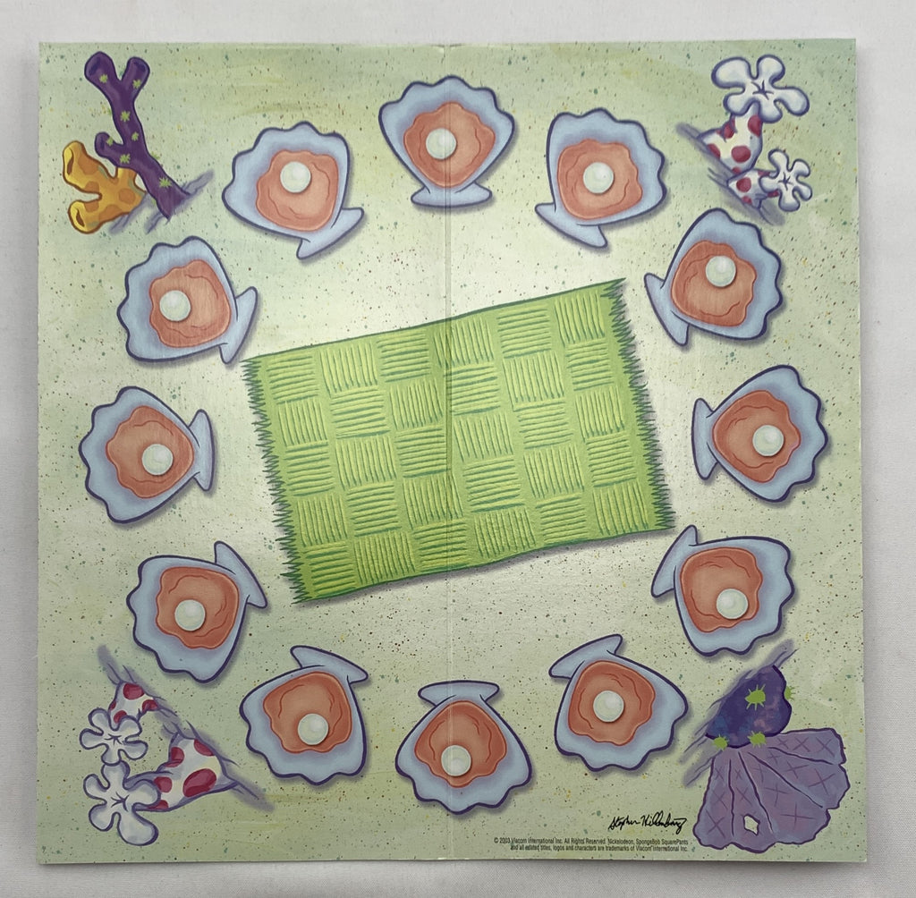 SpongeBob SquarePants Bikini Bottom Beach Party Game - 2004 - Mattel ...