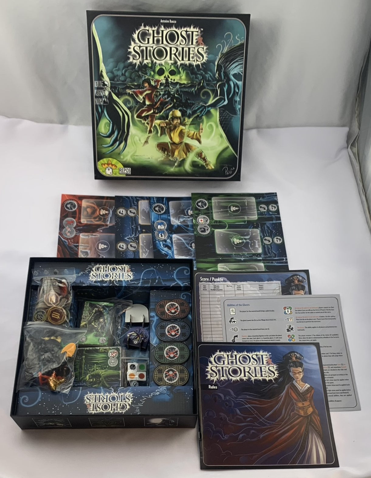 Ghost Stories Board Game - 2008 - Repos - Like New | Mandi's Attic Toys