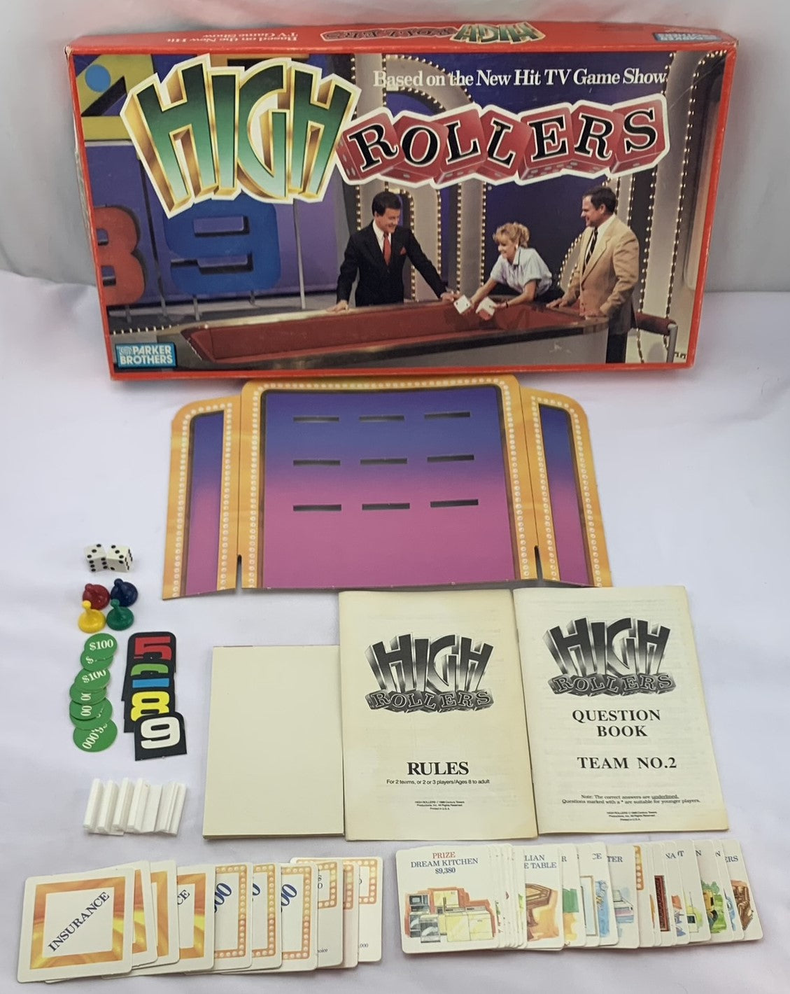 High Rollers Game - 1988 - Parker Brothers - Great Condition | Mandi's ...