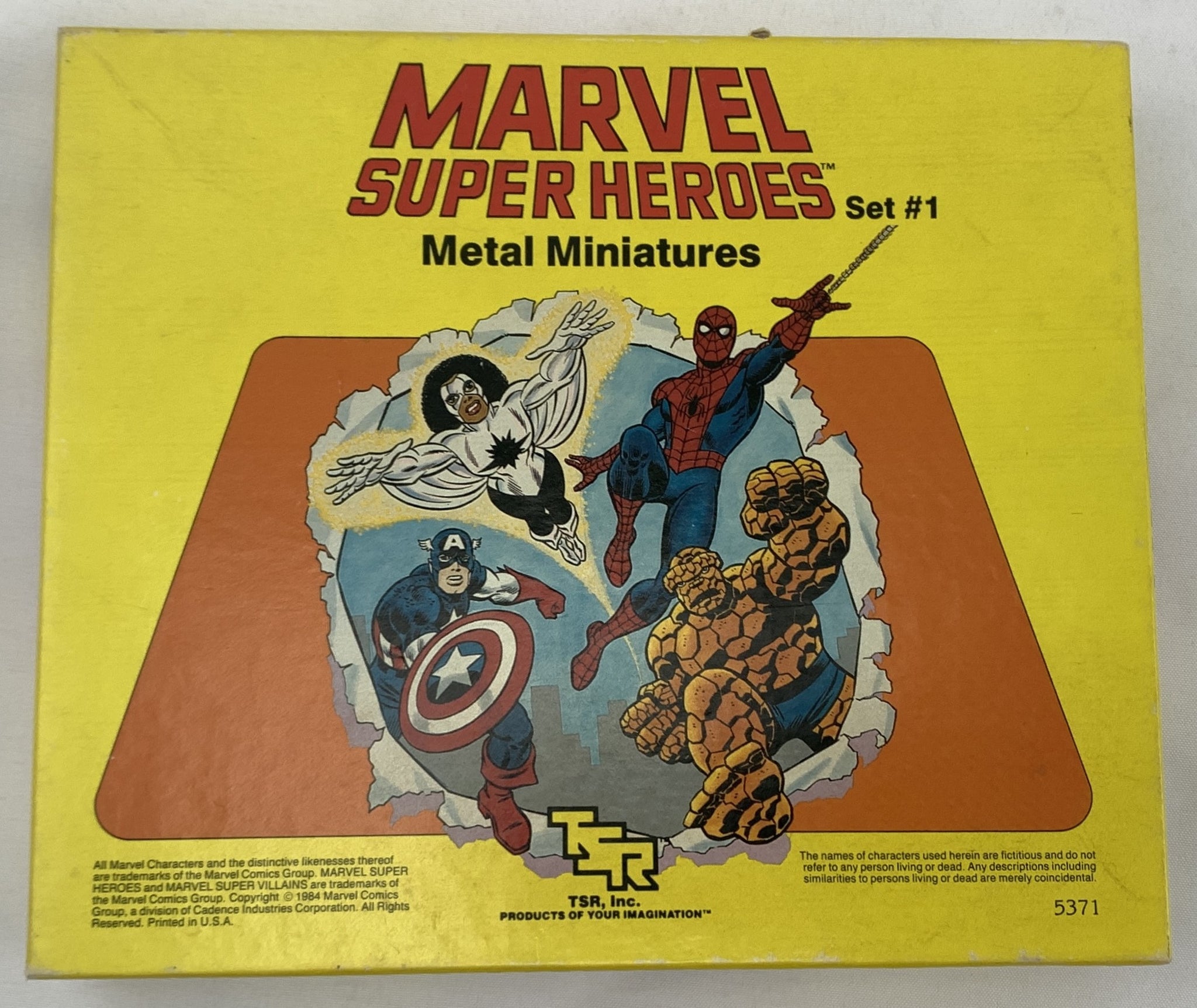 Marvel Superheroes RPG Game w/Extras - 1984 - TSR - Great Condition ...