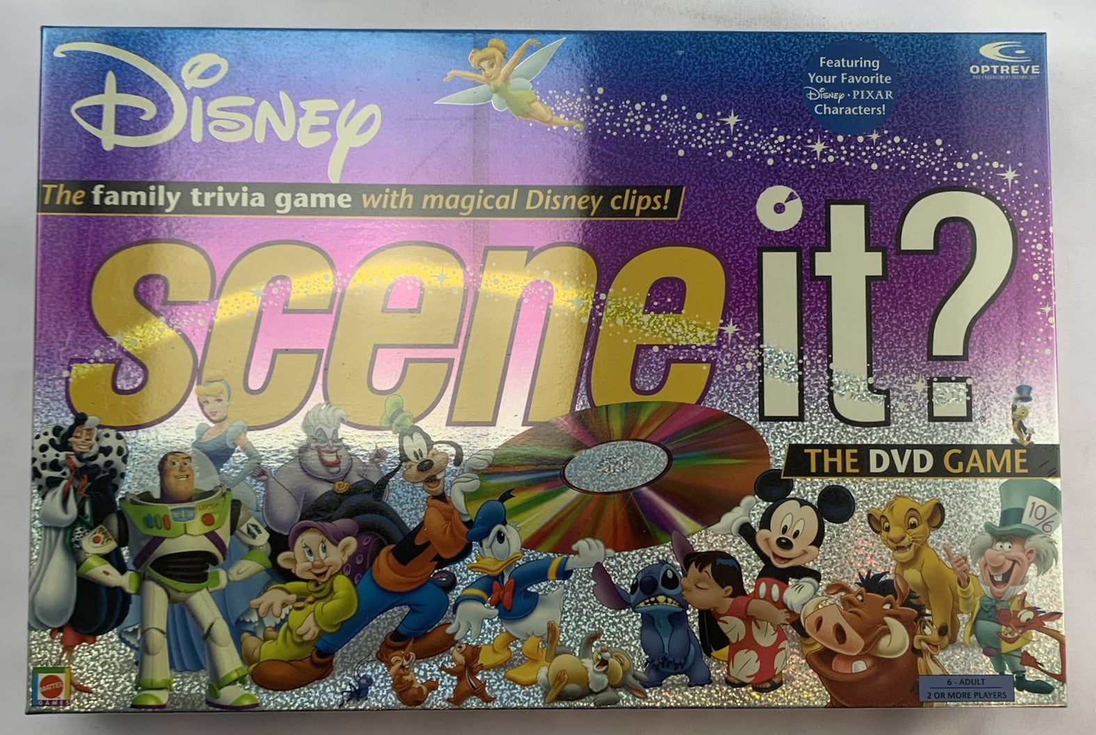Disney Scene It Game - 2004 - Mattel - New/Sealed | Mandi's Attic Toys