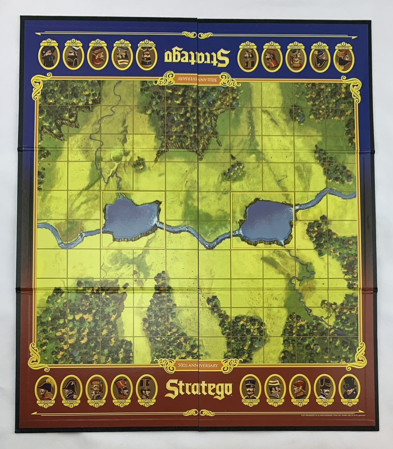 Stratego Game 50th Anniversary - 2011 - Hasbro - Great Condition ...