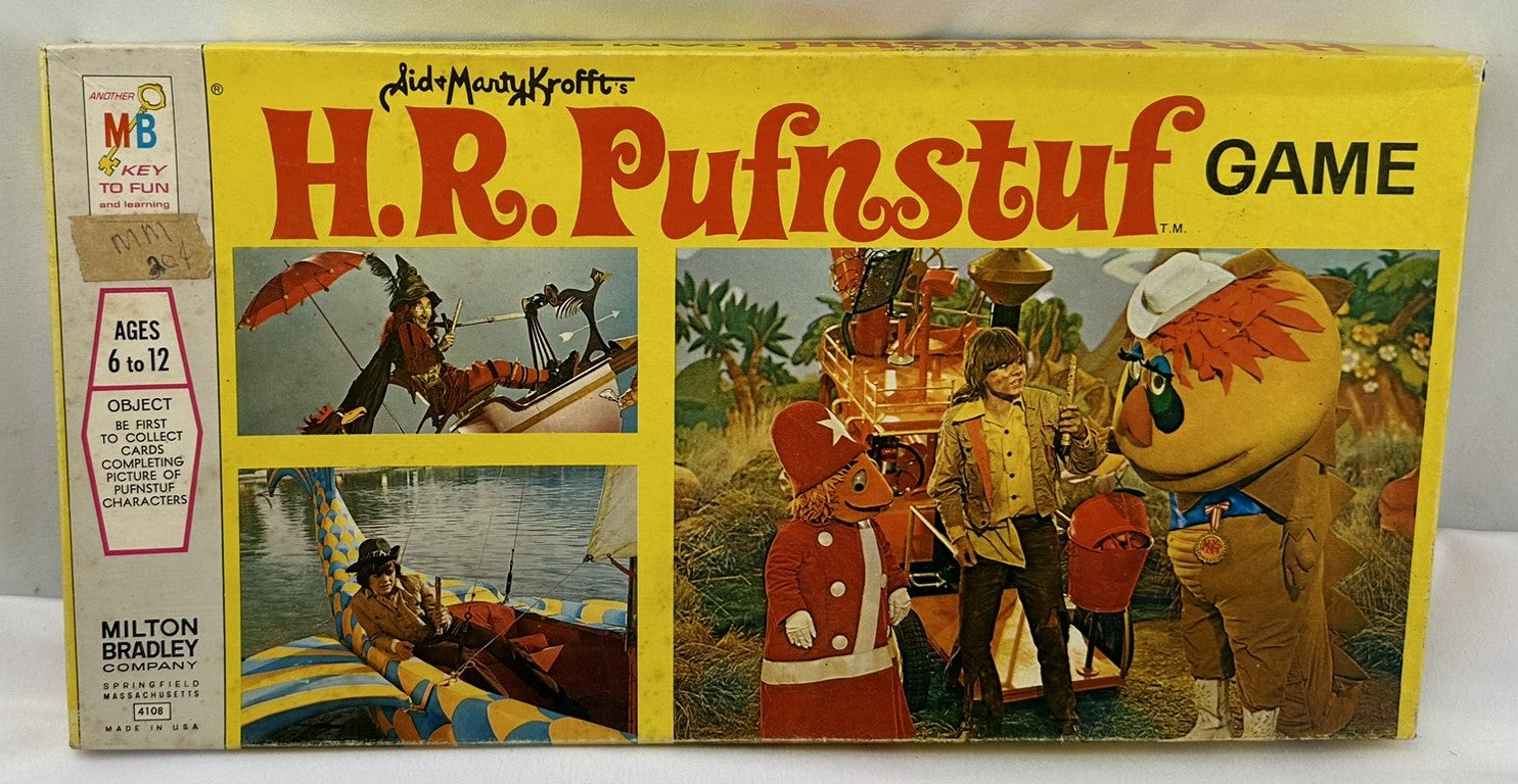 H. R. Pufnstuf Game - 1971 - Milton Bradley - Very Good Condition ...