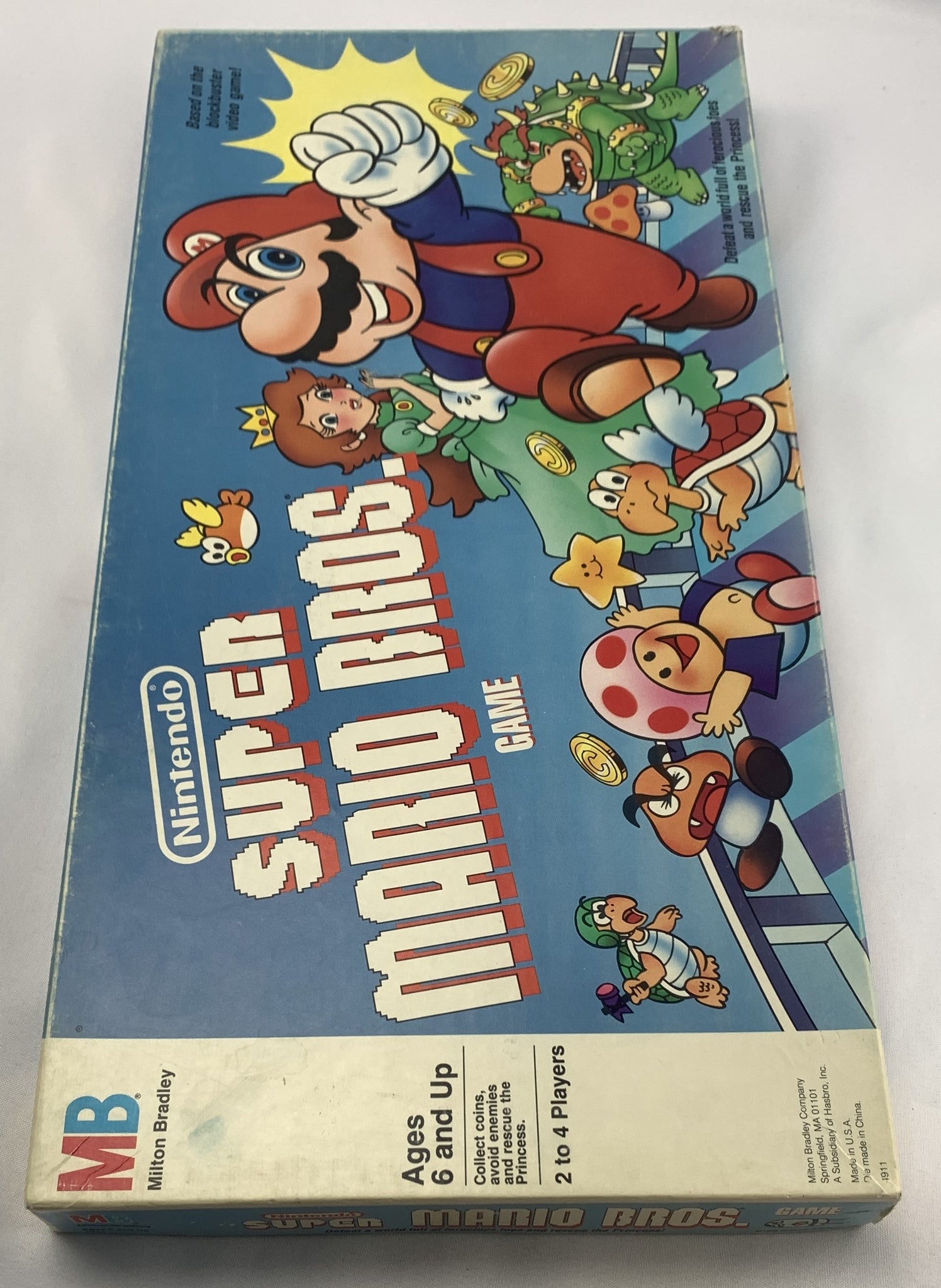 Super Mario Bros. Board Game - Milton Bradley - Very Good Condition ...