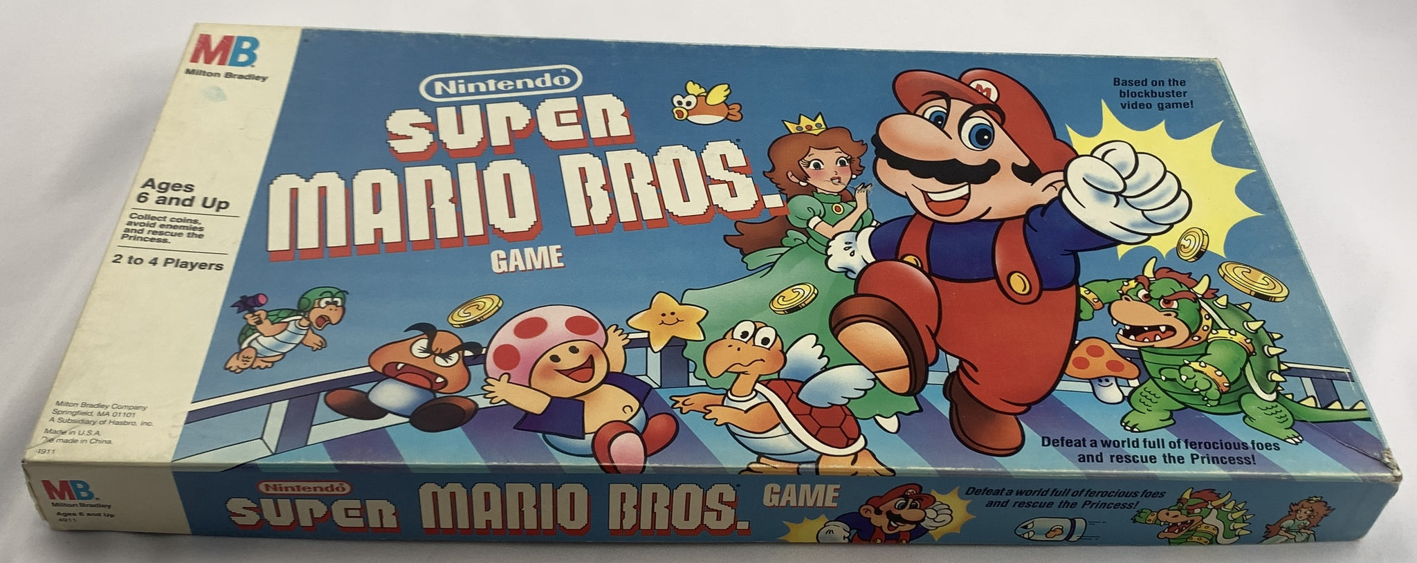 Super Mario Bros. Board Game - Milton Bradley - Very Good Condition ...